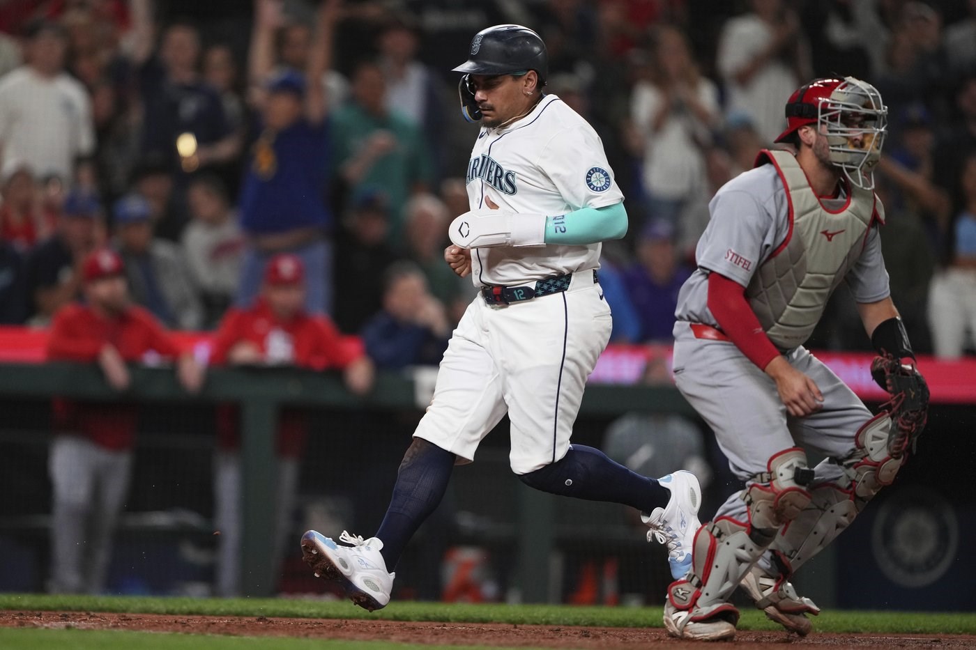 Josh Naylor’s late go-ahead double helps Mariners beat Cardinals 4-2 ...