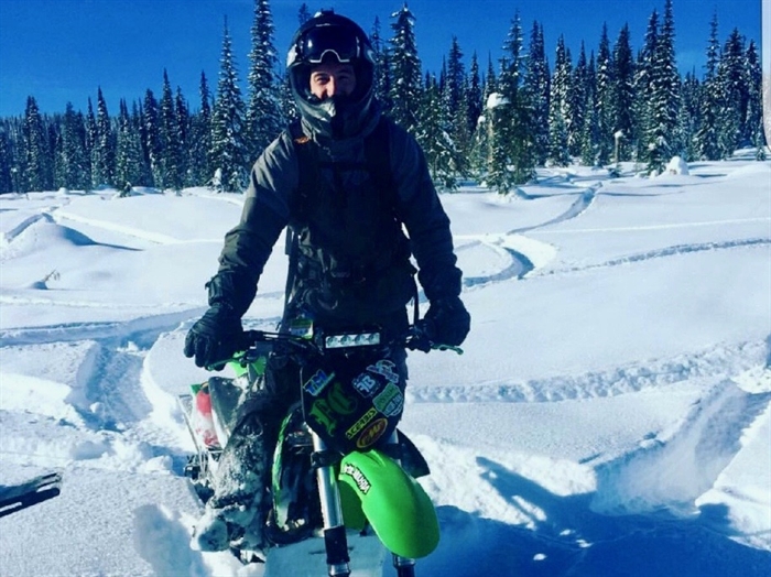 Snow biker shares how he survived a night in the North Okanagan ...